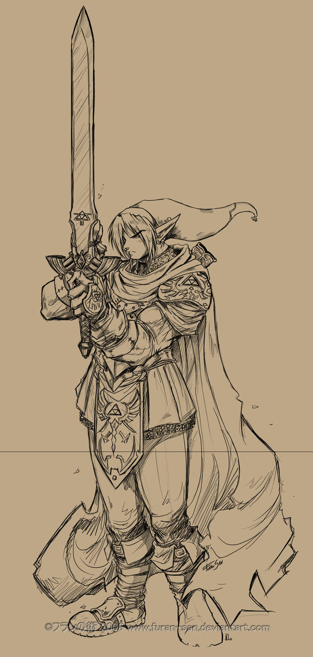 THE LEGEND OF ZELDA has never looked so good! - A Dribble of Ink