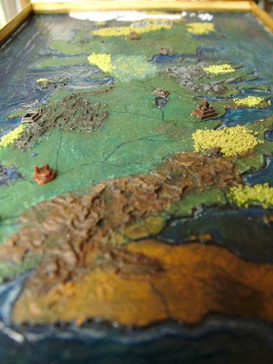 Hand-modeled Maps of Westeros and Middle-Earth - A Dribble of Ink