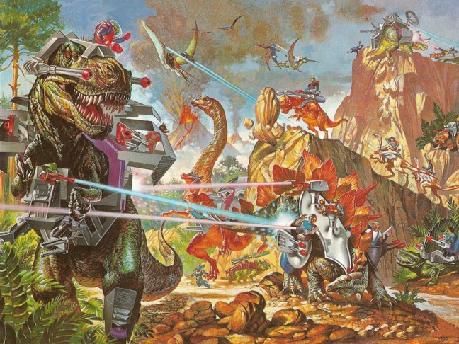 Cover Art for The Dinosaur Lords by Victor Milan